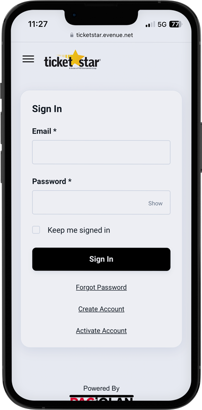 Manage Mobile Ticket | TicketStar